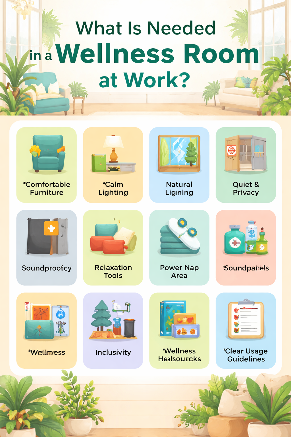 Wellness Room At Work - Importance, Designs & Ideas - Woliba